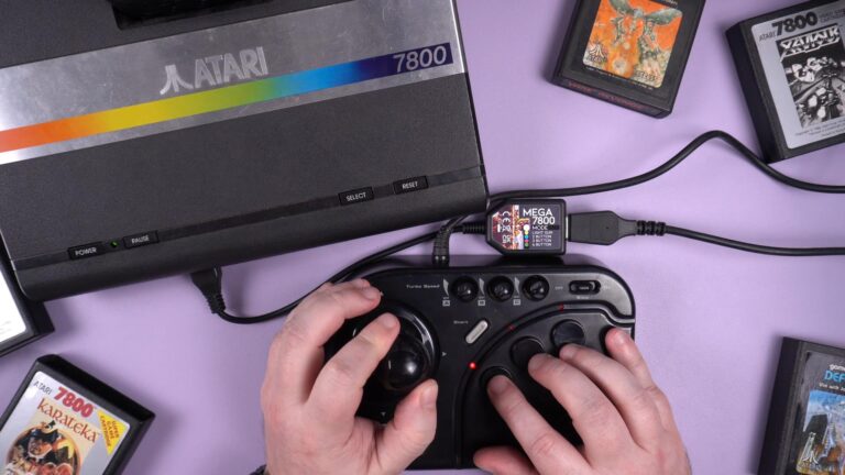 7800 GameDrive review with bonus MEGA 7800 review - Atari 7800 ...
