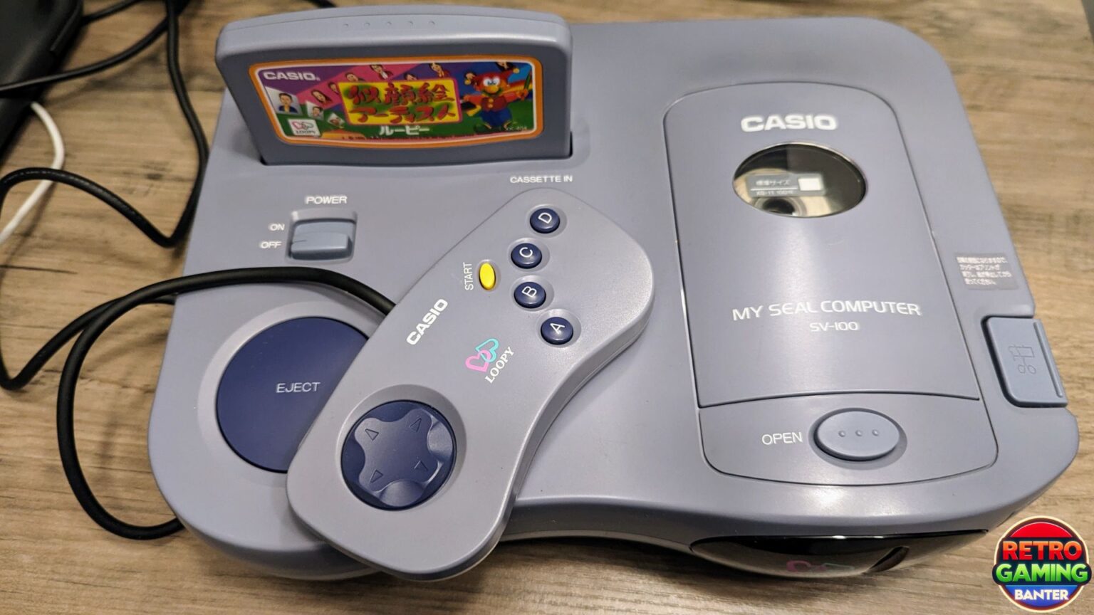 The Floopy Drive - Casio Loopy flash cartridge - Retro Gaming Banter